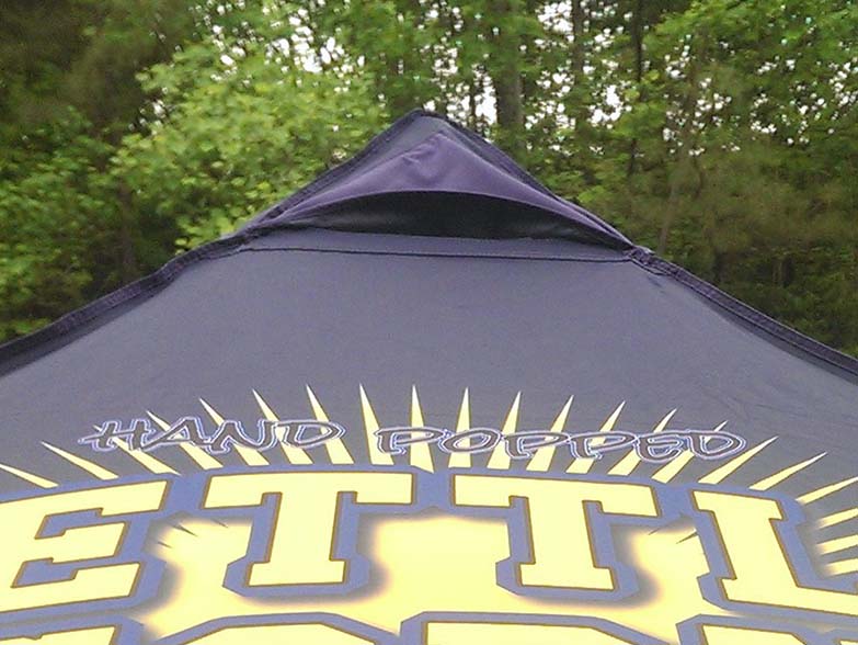Instant Promotion - Custom Tent Visual and Quote