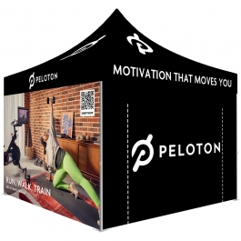 Fully Enclosed Custom Branded Tent | Instant Promotion